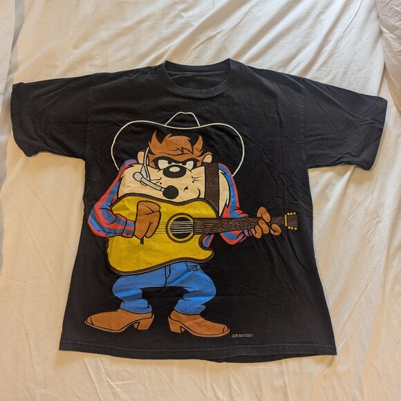 Shirts | Taz 1993 Vintage Tshirt Cowboy | Poshmark